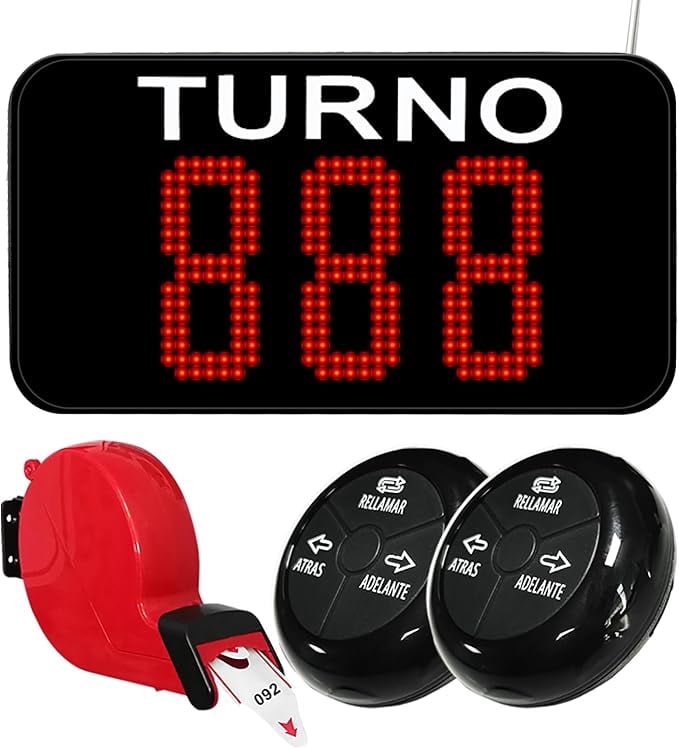 Take a Number System Waiting Number System Queue Wireless Calling ...