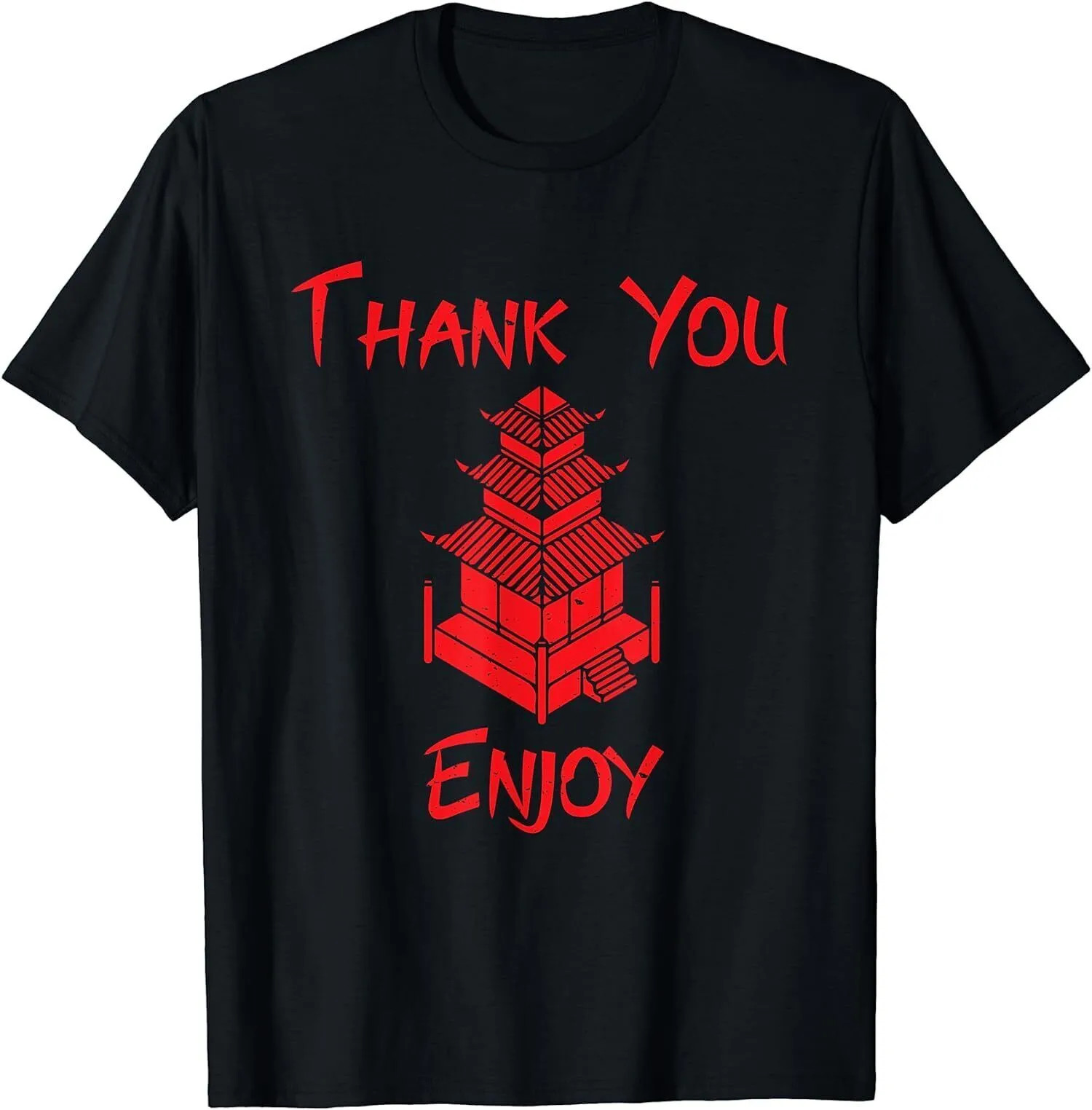 Take Out Food Costume Thank You Enjoy T-Shirt - Walmart.com