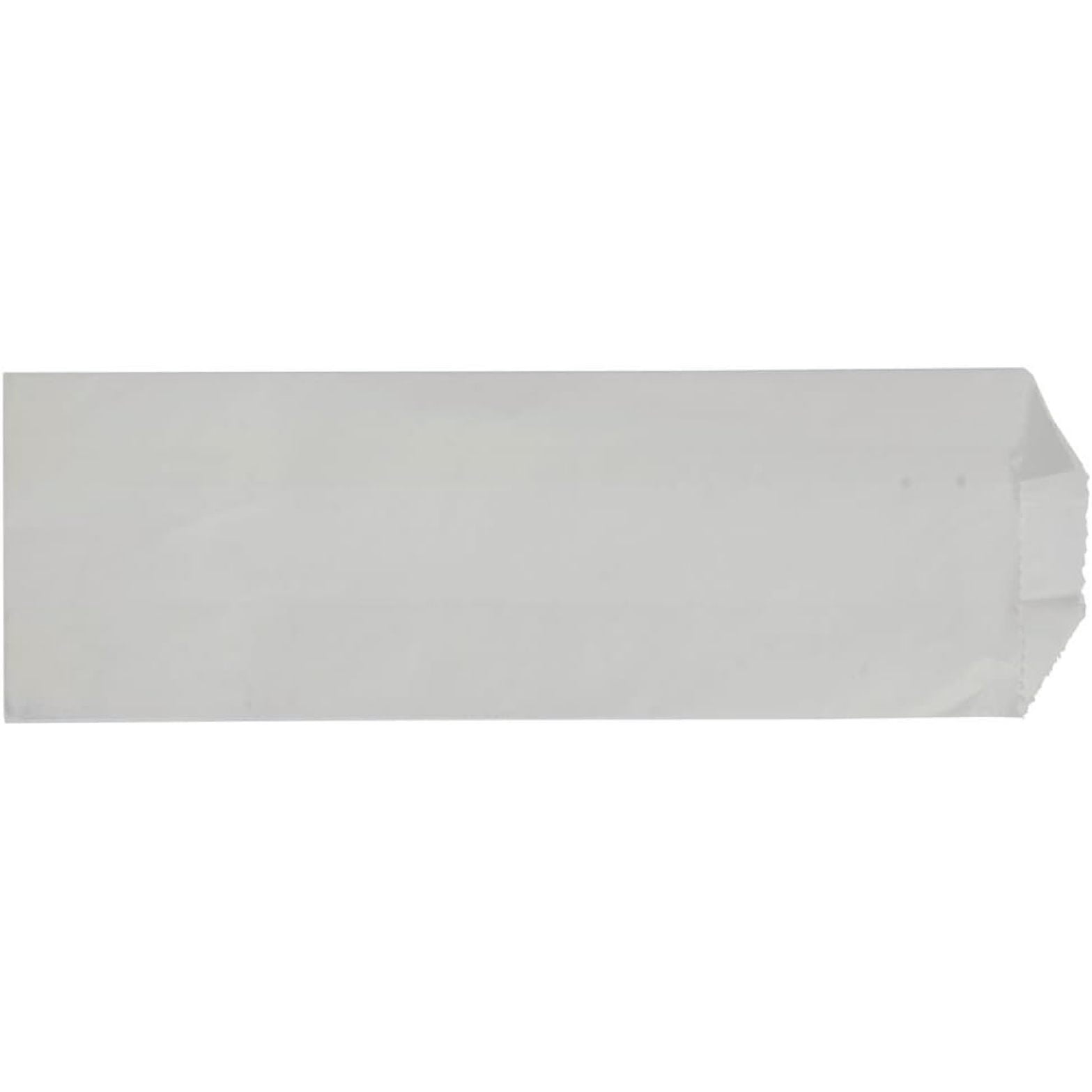 Take-Out Hot Dog Bag White Paper - 3"L x 2"D x 8 3/4"H 1000 per Case ...
