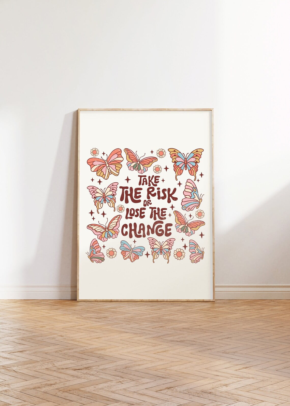 Take The Risk Or Lose The Chance, Positive Self Talk, Boho Spiritual ...