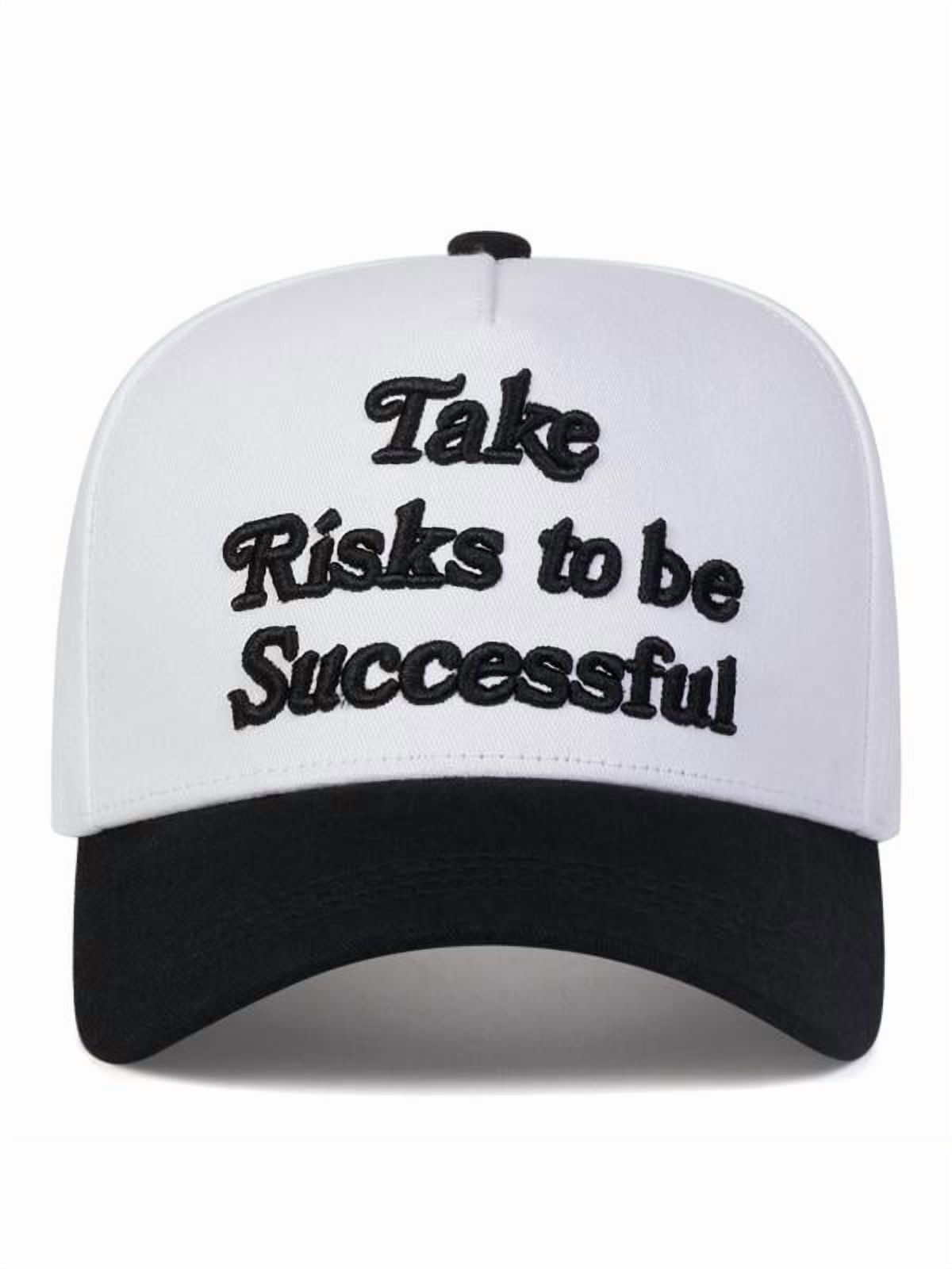 Take Risks to Be Successful Embroidered Trucker Hat, Motivational ...