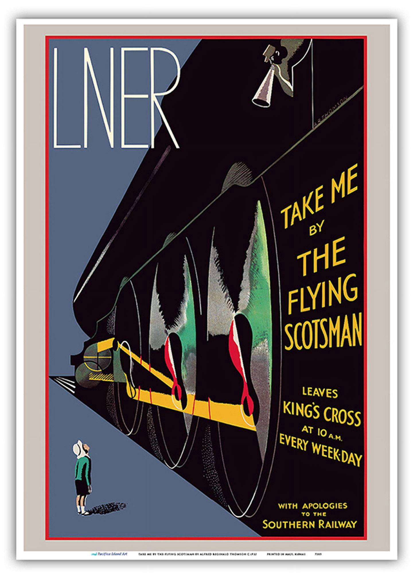 Take me by The Flying Scotsman - London & North Eastern Railway ...