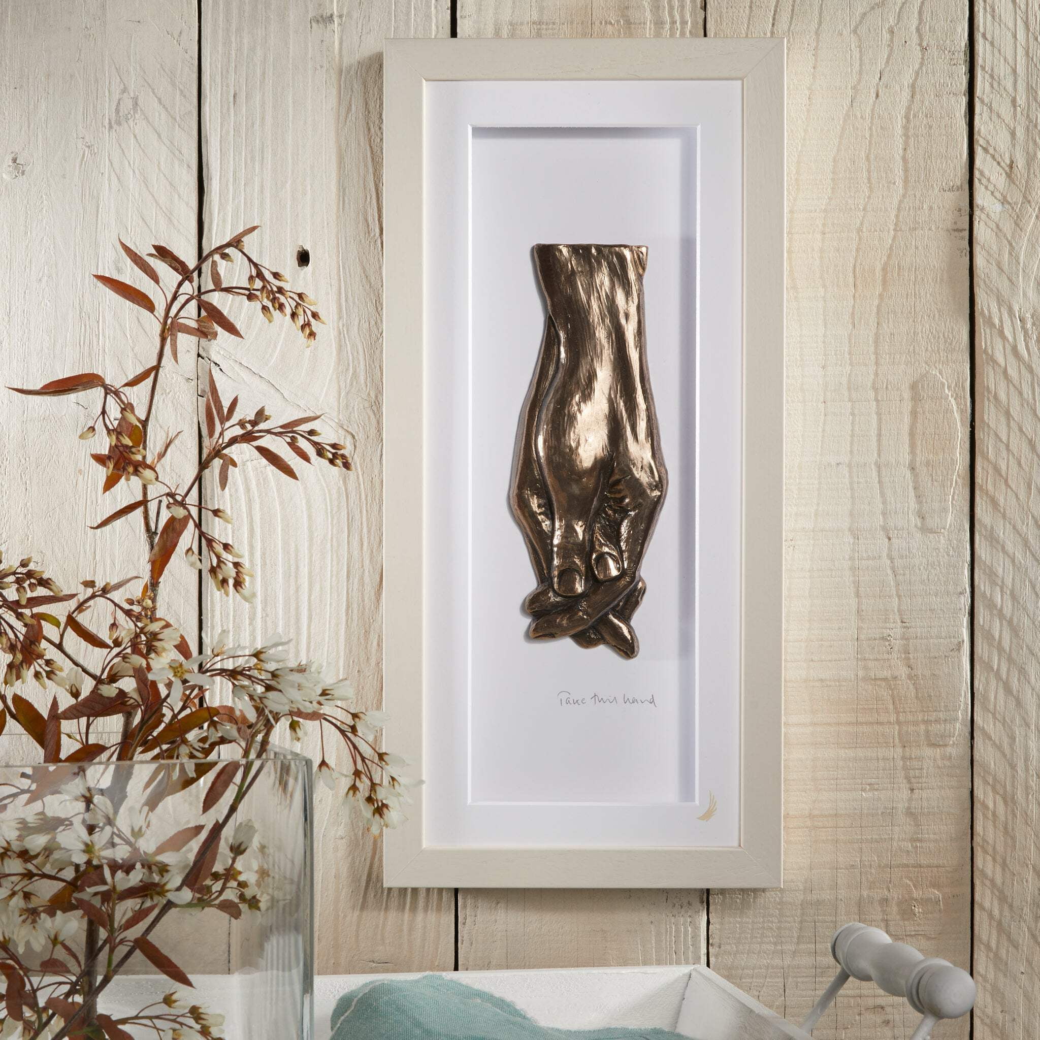 Take This Hand Framed Bronze Wall Plaque - Walmart.com