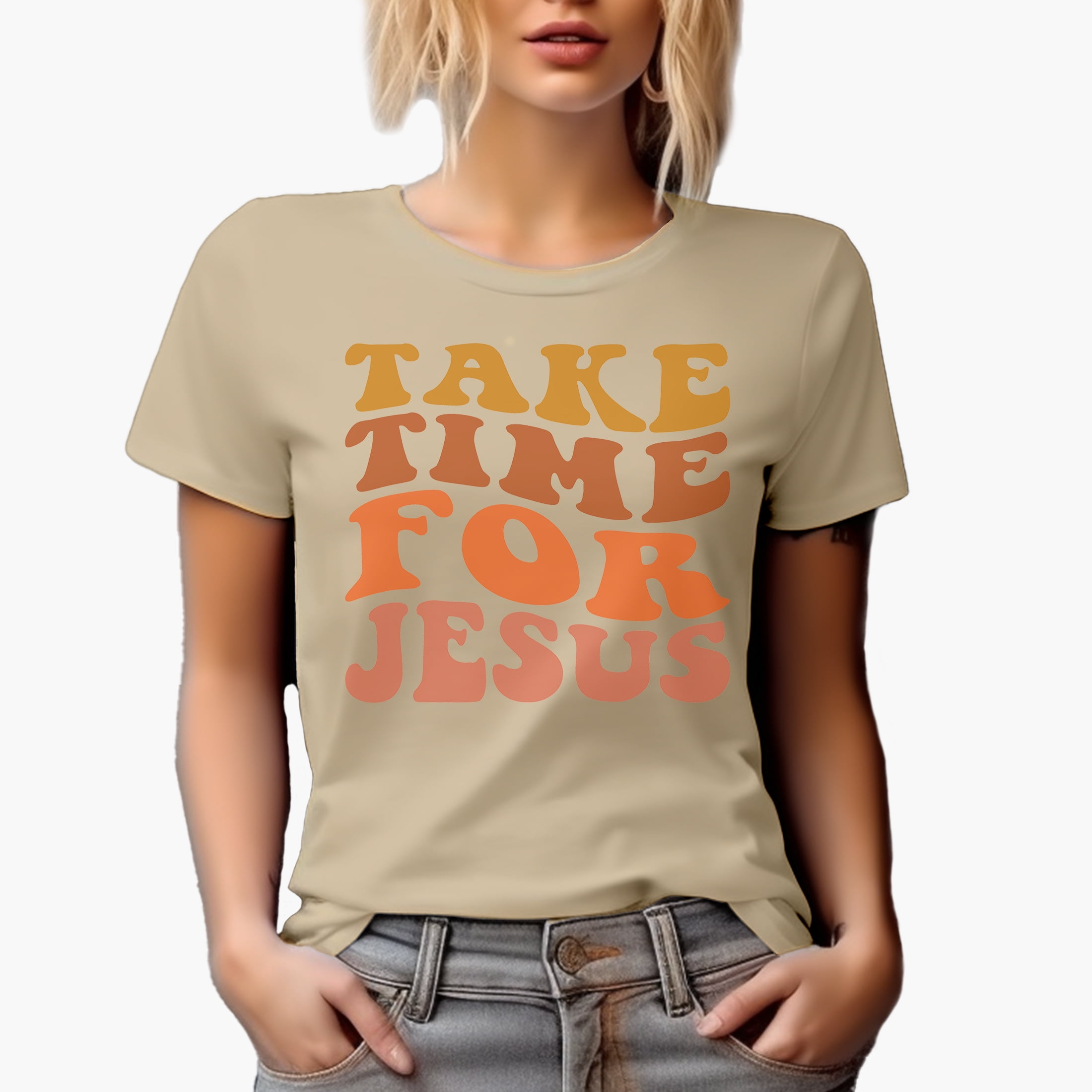 Take Time for Jesus, Quote About Spending Time with God, Groovy Retro ...
