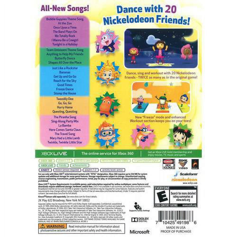 Pre-Owned Take-Two Nickelodeon Dance 2 ( Xbox 360 ) - Walmart.com