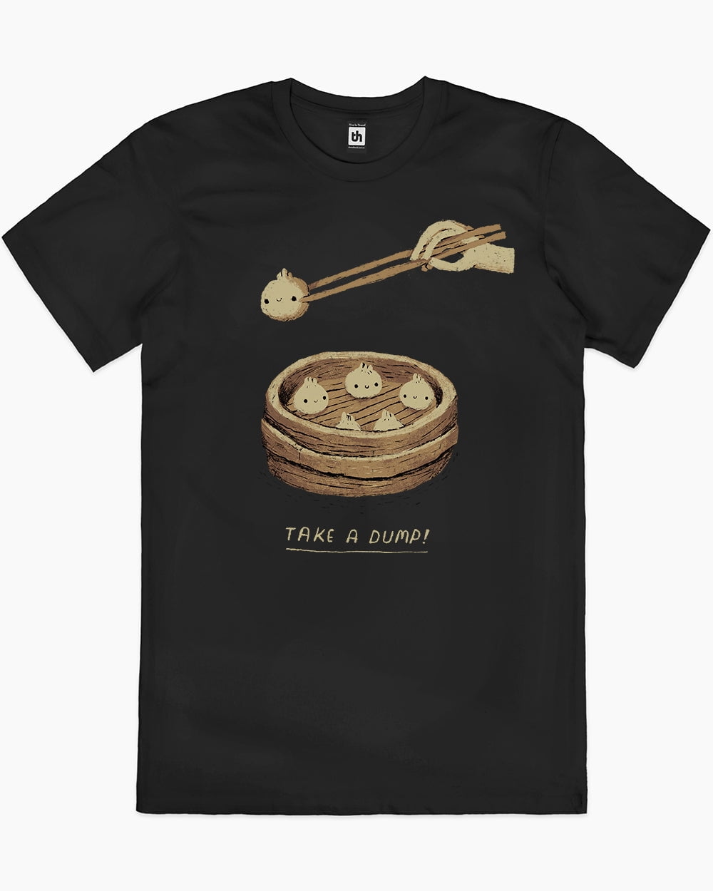 Take a Dumpling T-Shirt Australia Online colour_black - Walmart.com