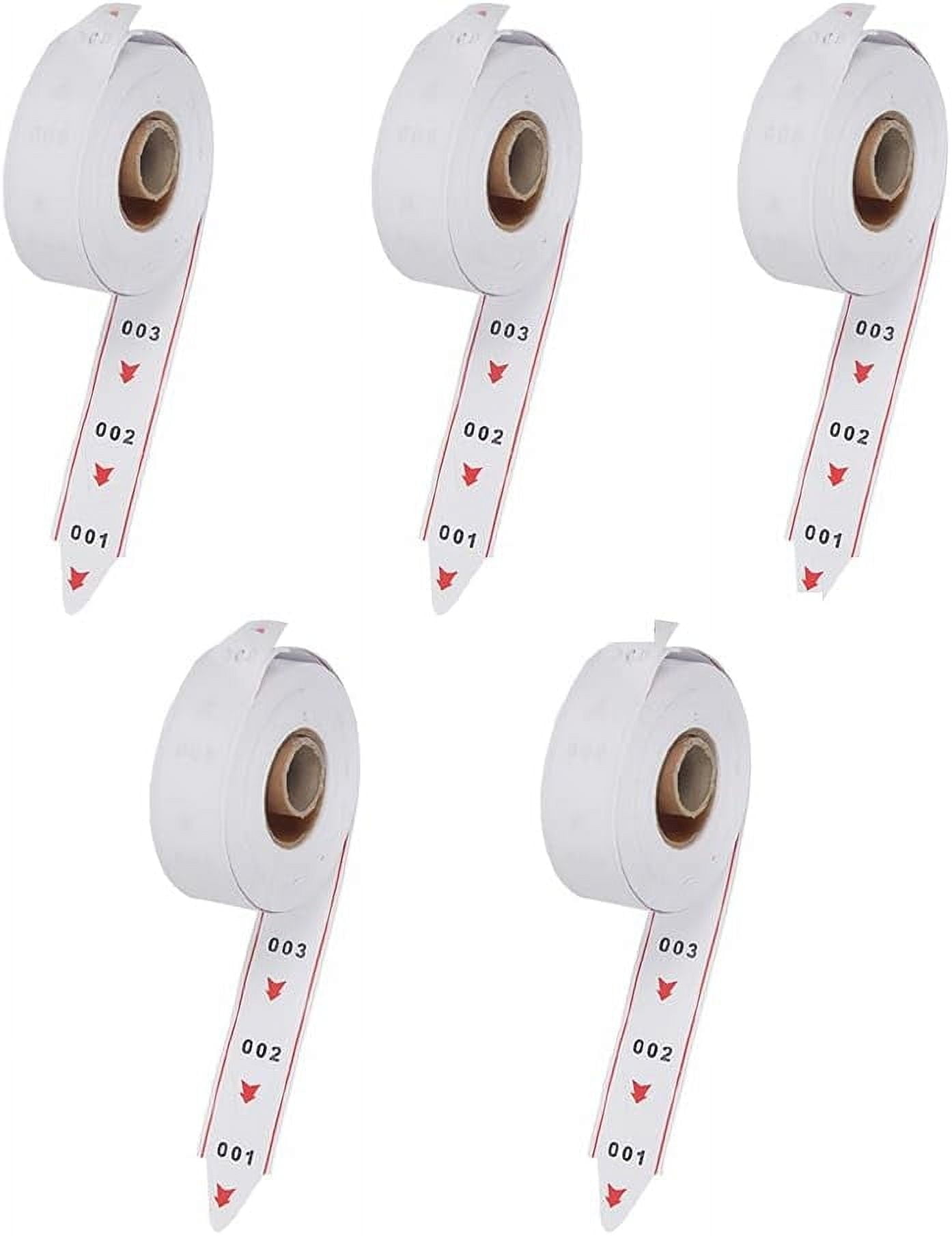 Take a Number Tickets 5 Rolls of 3 Digits for K-T Ticket Dispenser ...