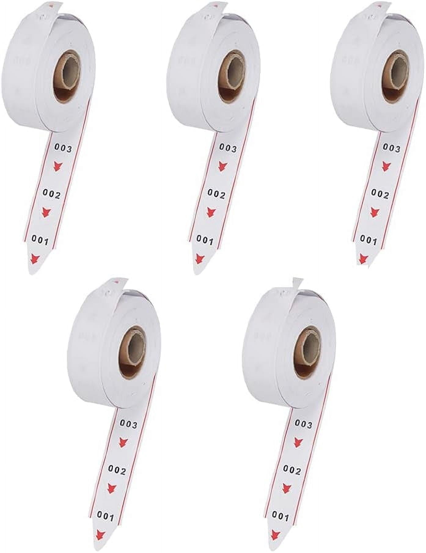 Take a Number Tickets 5 Rolls of 3 Digits for K-T Ticket Dispenser ...