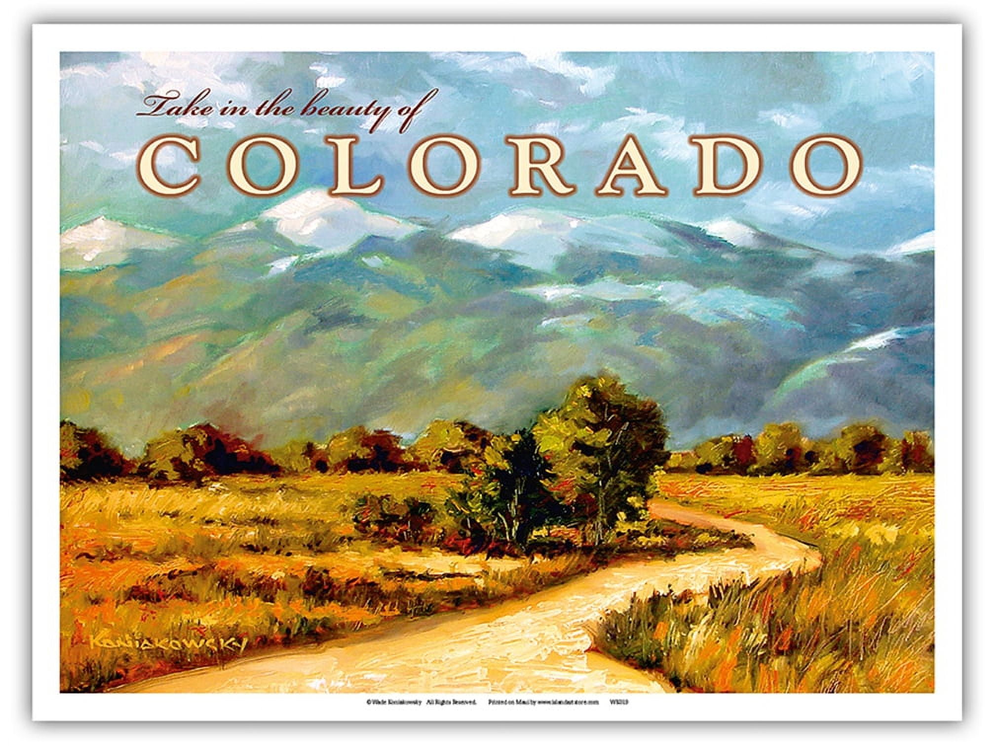 Take in the Beauty of Colorado - Vintage Travel Poster by Wade ...