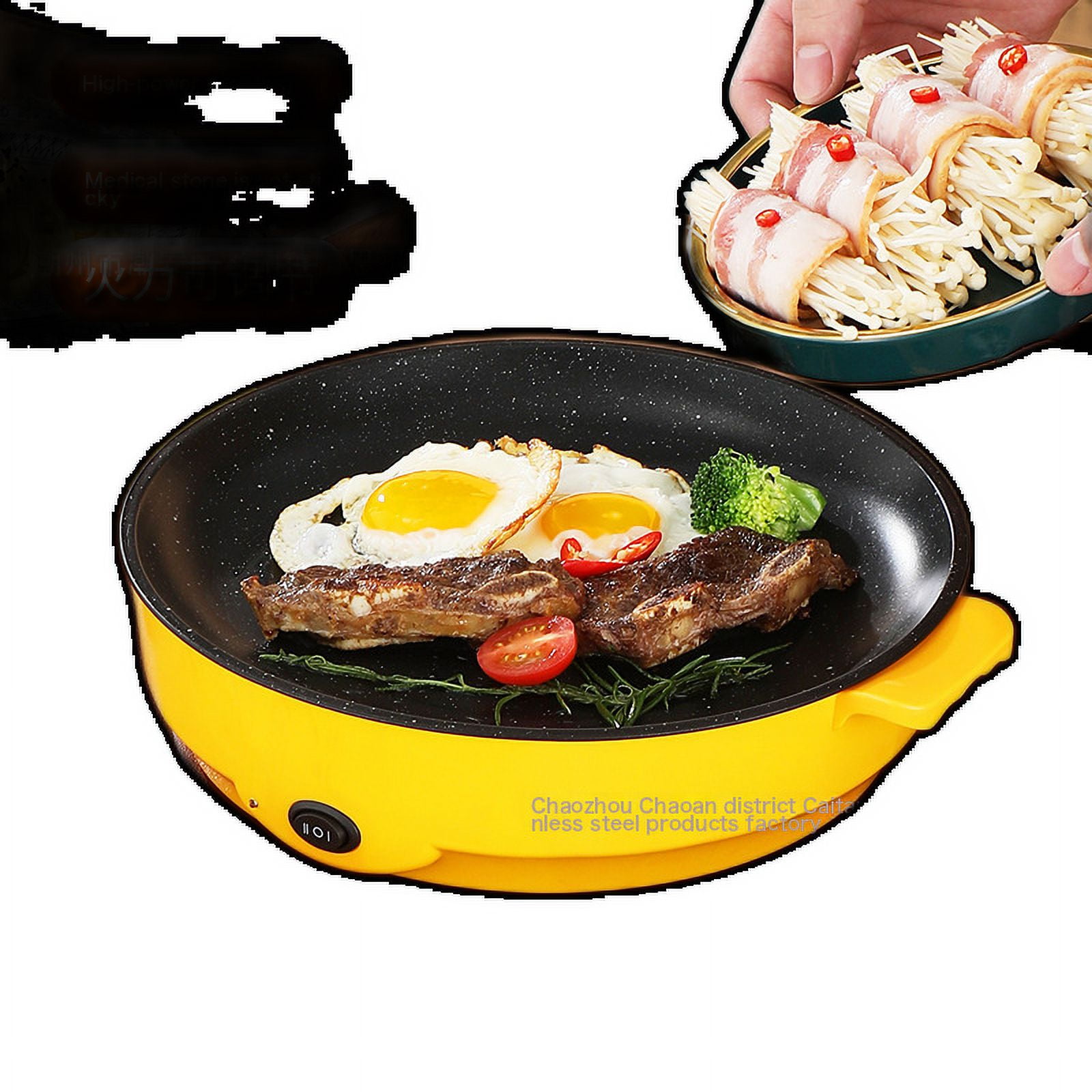 Takeaway Electric Baking Tray Mini Home Multi -Function Grilled Meat ...