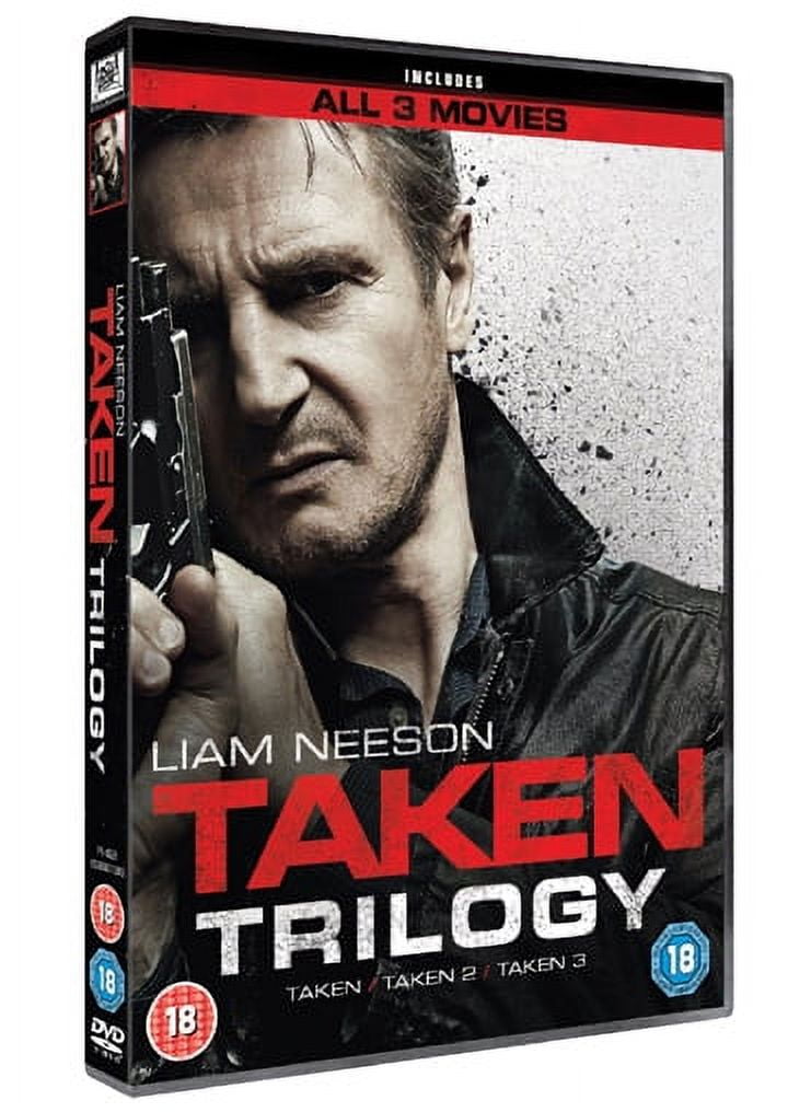 Taken Trilogy Movies - 3-DVD Set, PAL, Reg.2 Import - United Kingdom ...