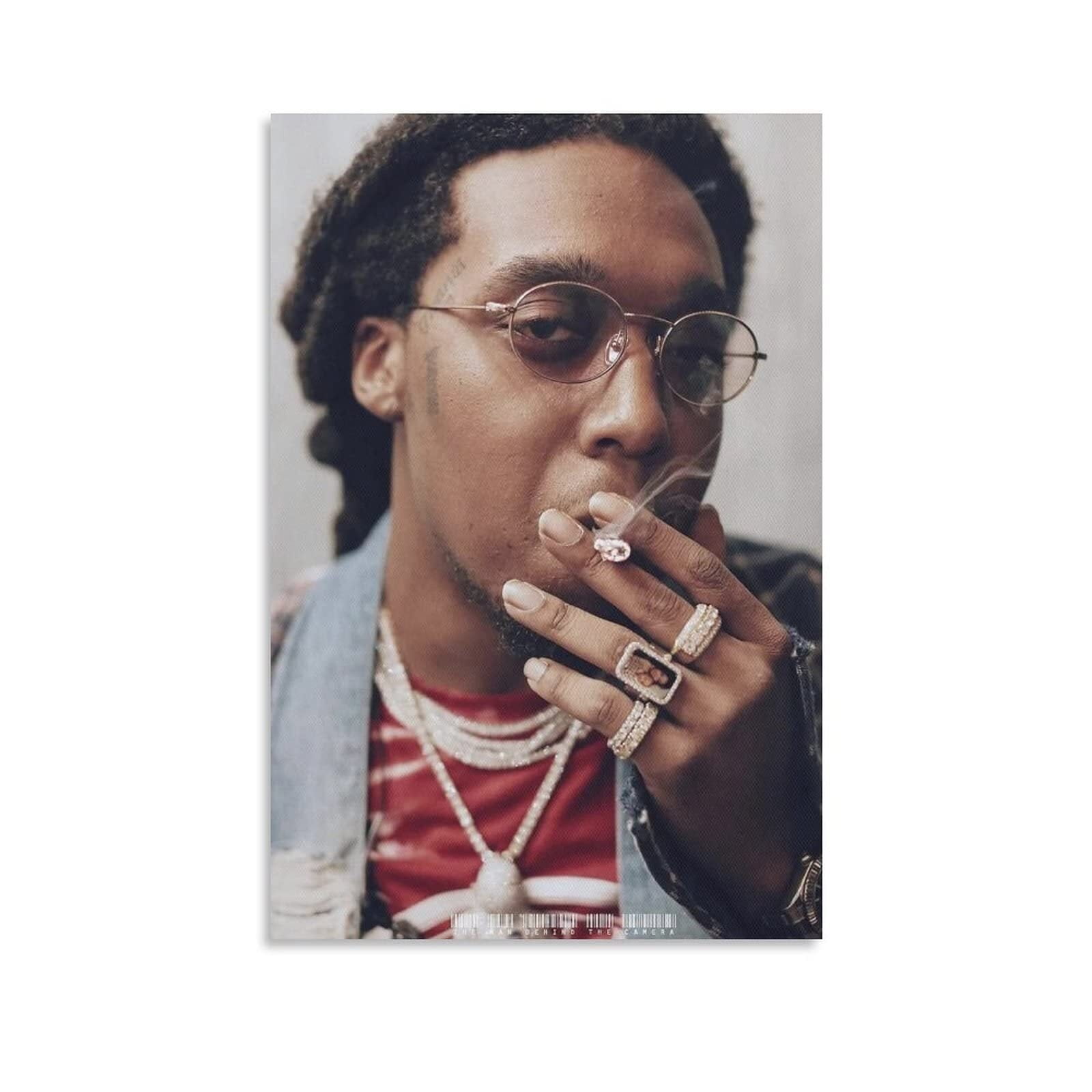 Takeoff Famous Rapper Commemorative Poster Hip Hop Legend Room ...
