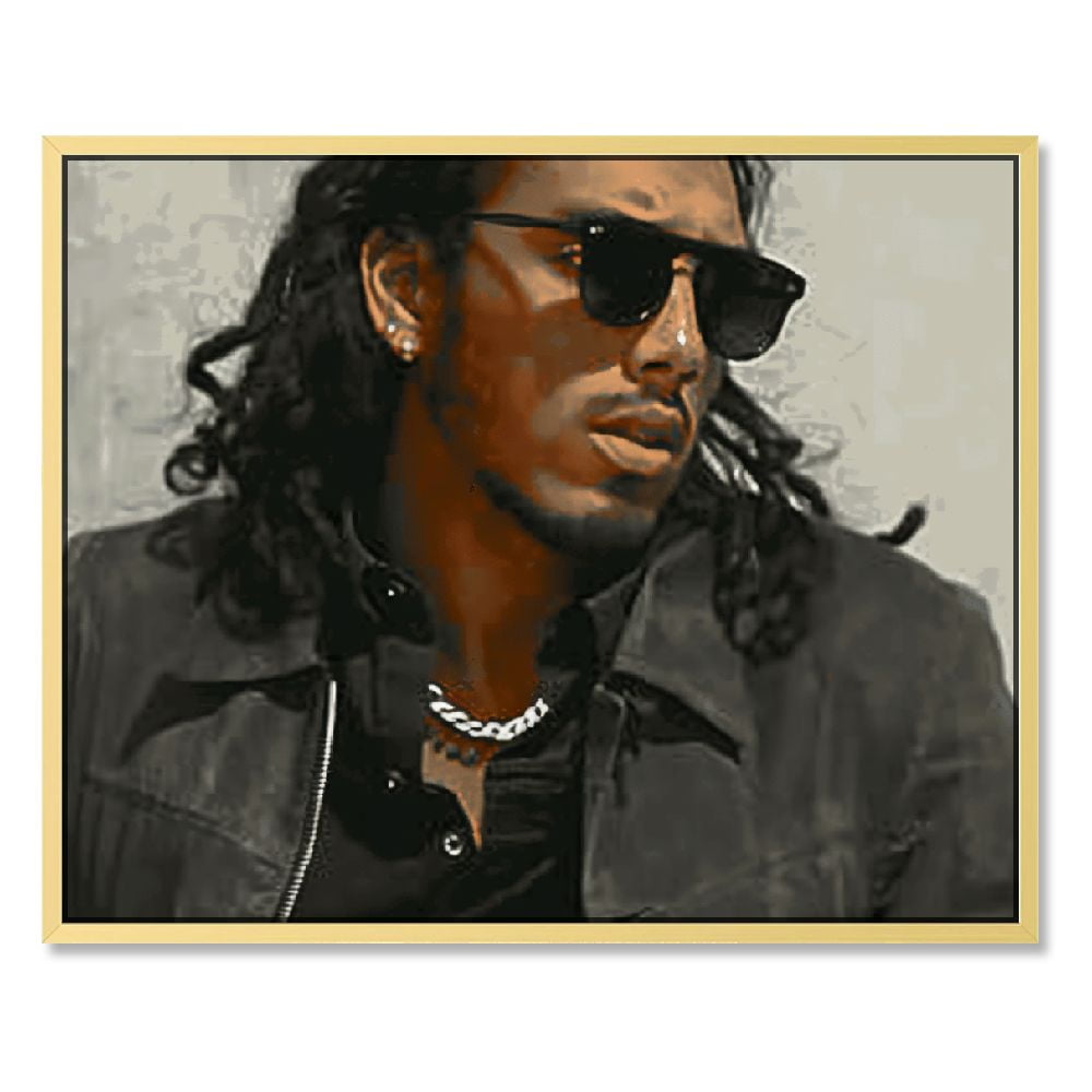 Takeoff Hip Hop Rapper Singger And Trap Musicians Poster Artworks ...