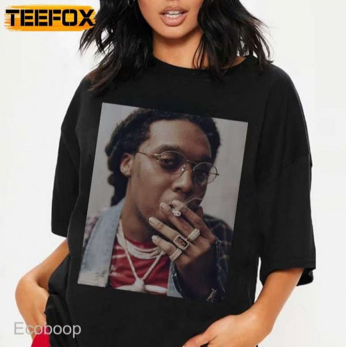 Takeoff Rest In Peace Rapper T-Shirt - Walmart.com