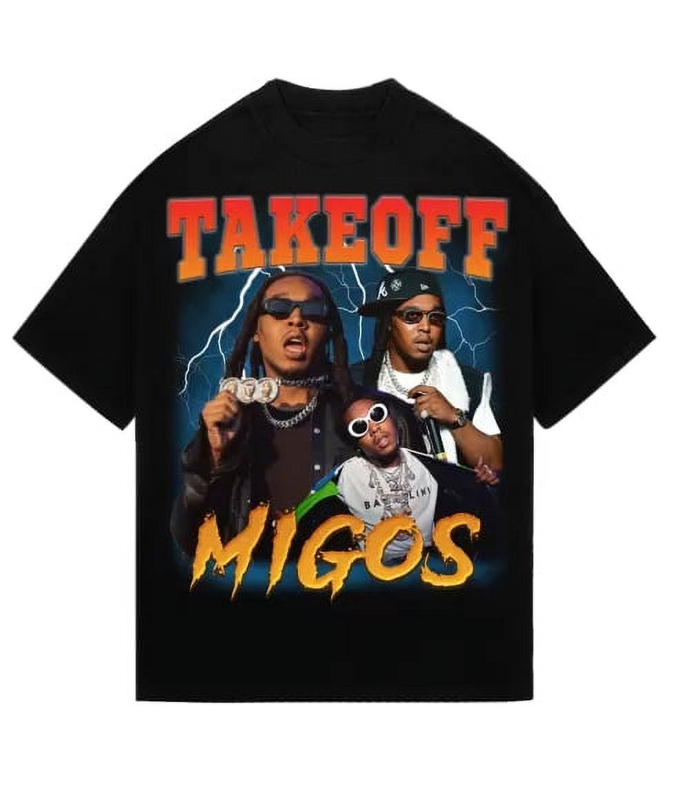 Takeoff - Vintage 90s Bootleg Rap Tee - Walmart.com