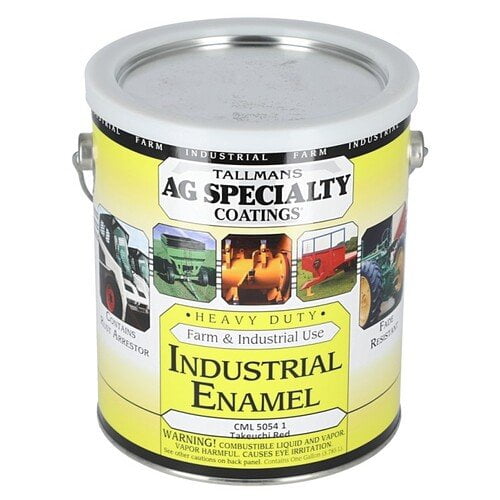 Takeuchi Premium Quality Rust Resistant Red Enamel Paint - Gallon Size ...