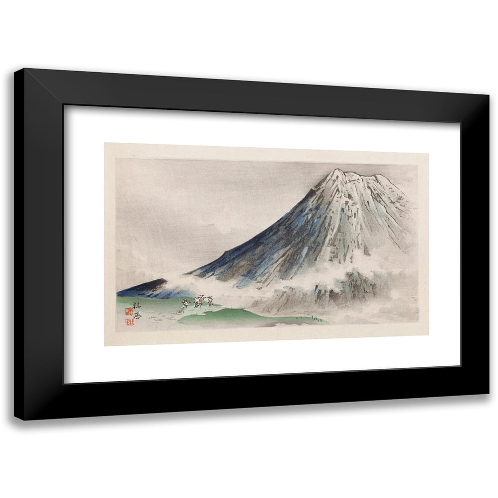 Takeuchi Seihō 24x17 Black Modern Framed Museum Art Print Titled ...