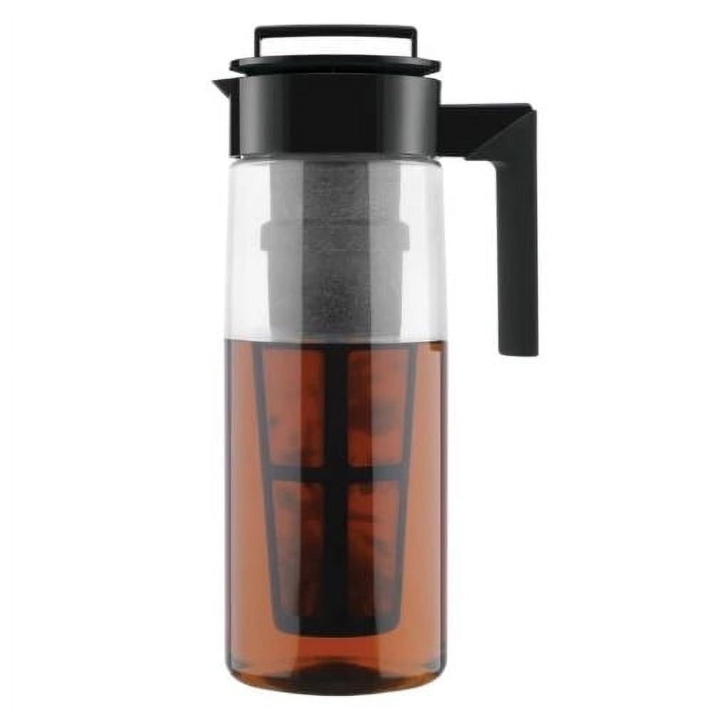 Takeya - 11177 - 2 qt Tea Infuser Pitcher Black - Walmart.com