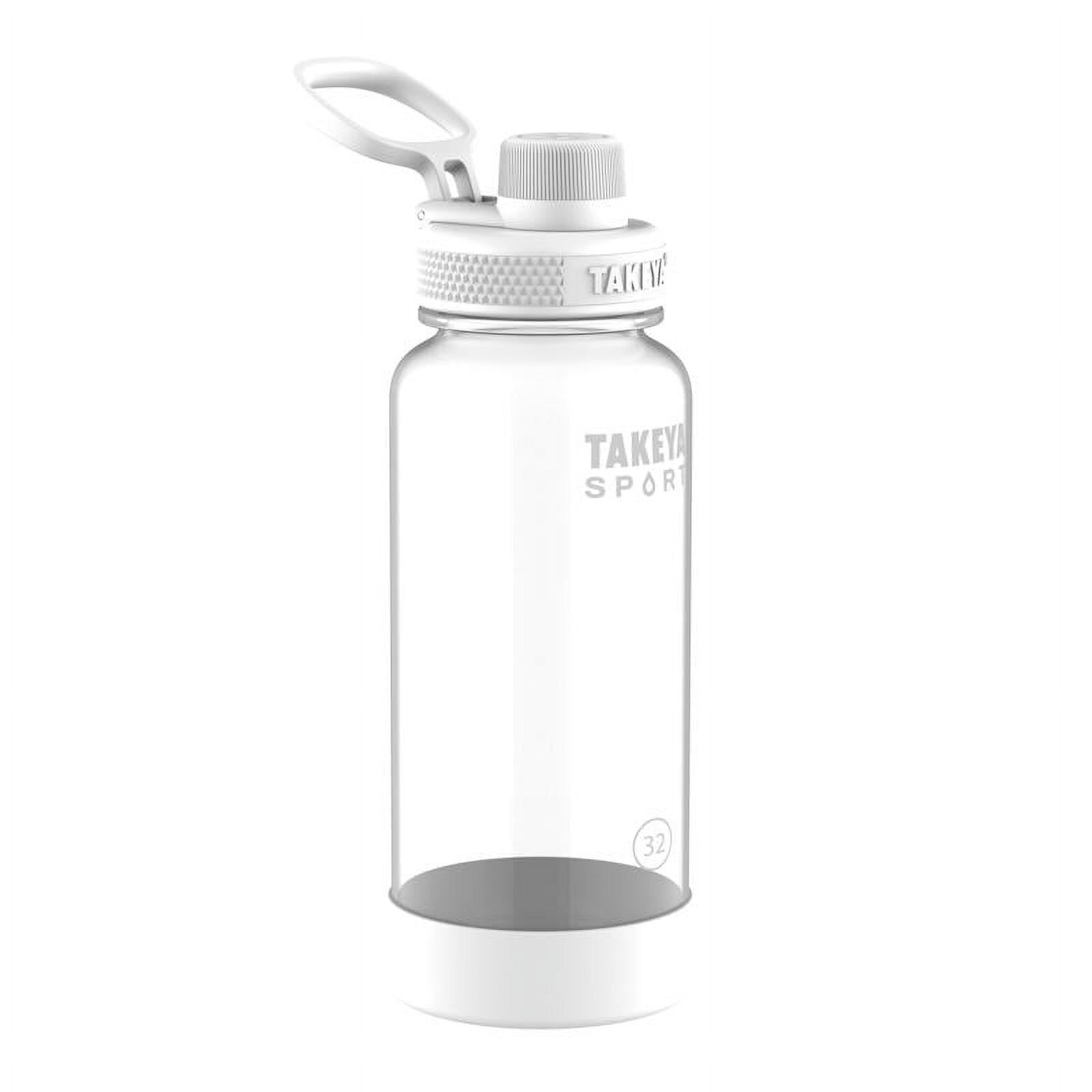 Takeya 32 oz Tritan Spout Water Bottle, Clear, BPA-Free, Dishwasher Safe, Leak-Proof - Walmart.com