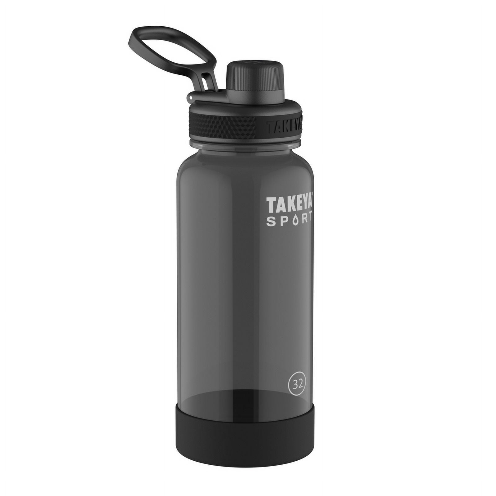 Takeya 32 oz Onyx BPA Free Water Bottle with Spout Lid - Walmart.com