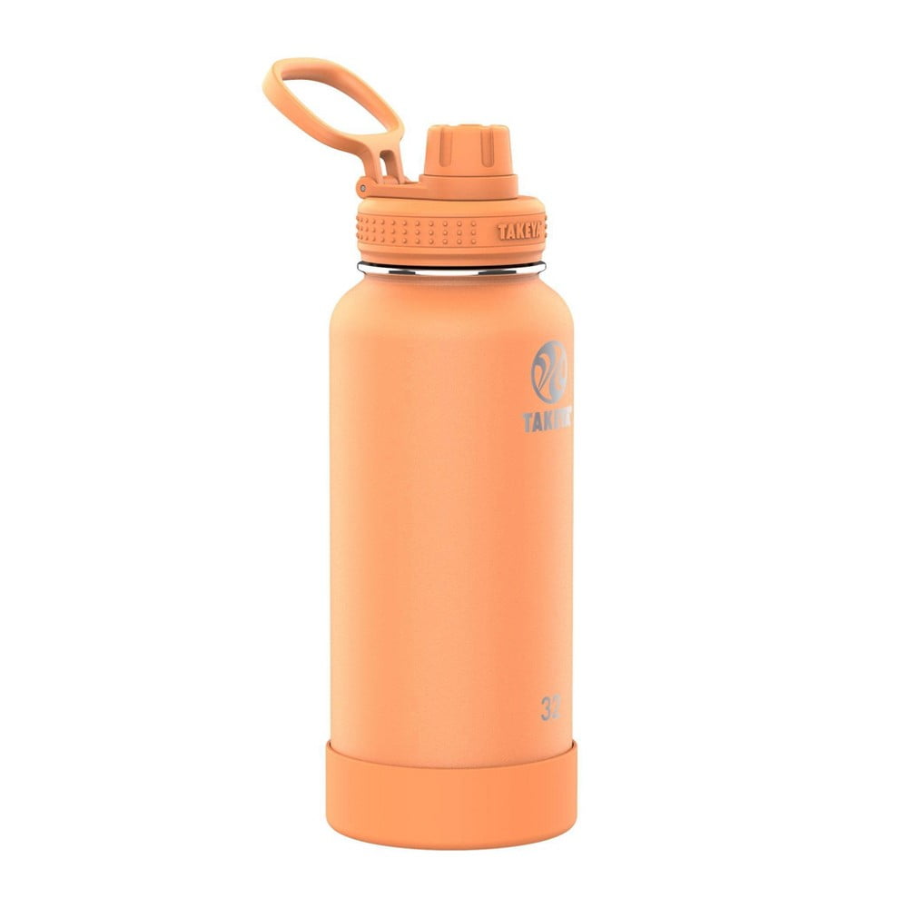 Takeya 32oz Active Insulated Stainless Steel Water Bottle with Spout ...