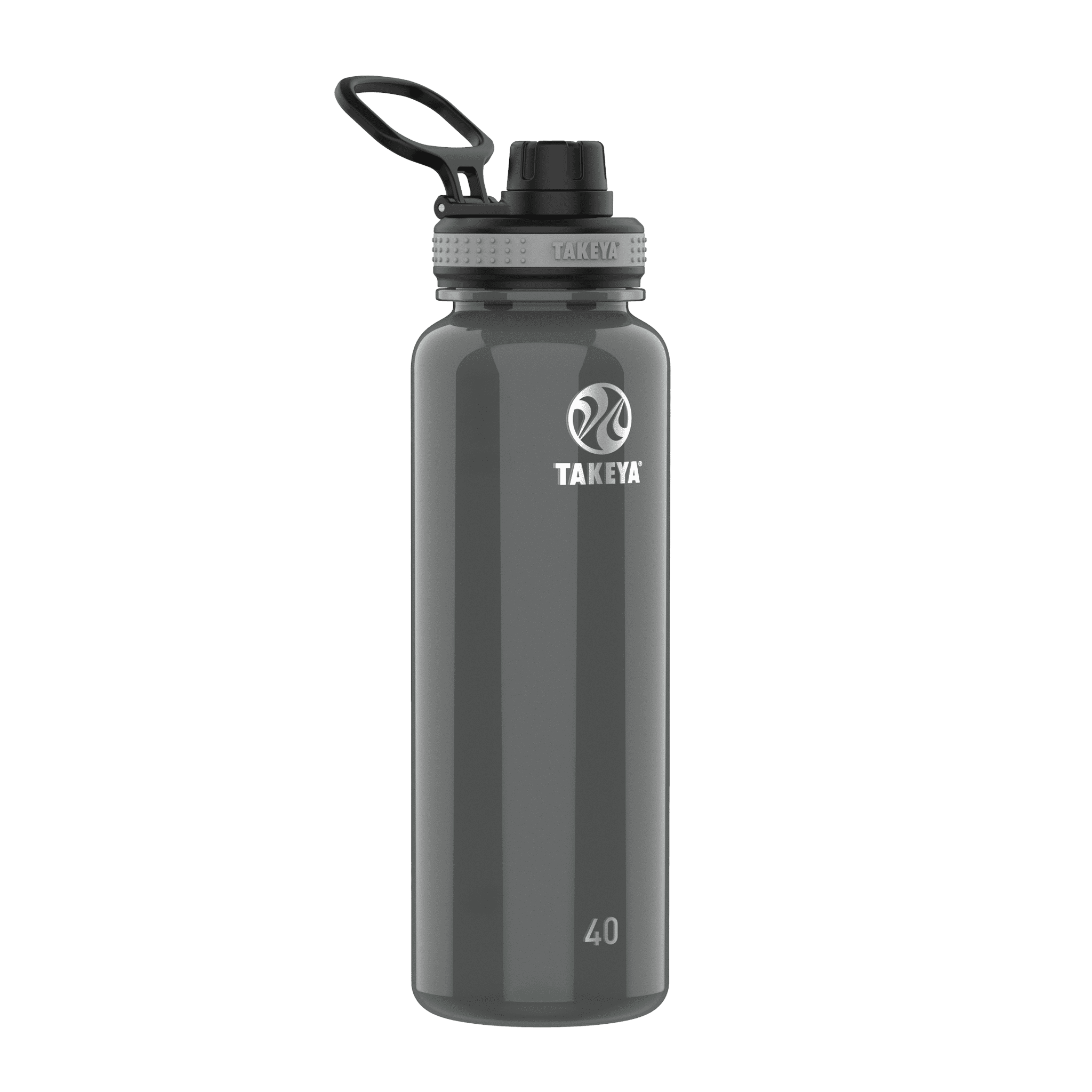 Takeya Tritan 40oz Spout Water Bottle Black Walmart