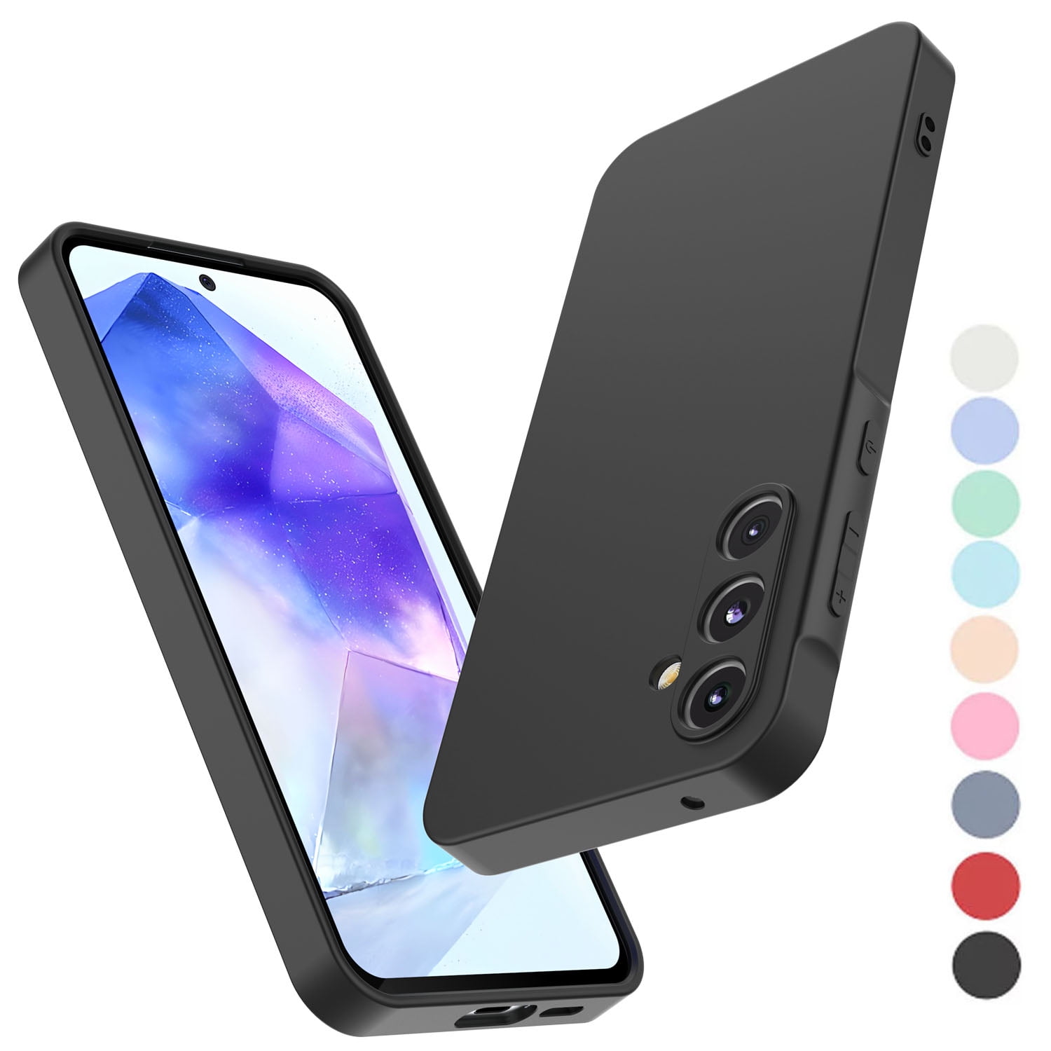 Takfox Silicone Case for Samsung Galaxy A55 5G Case Gel Rubber Full ...