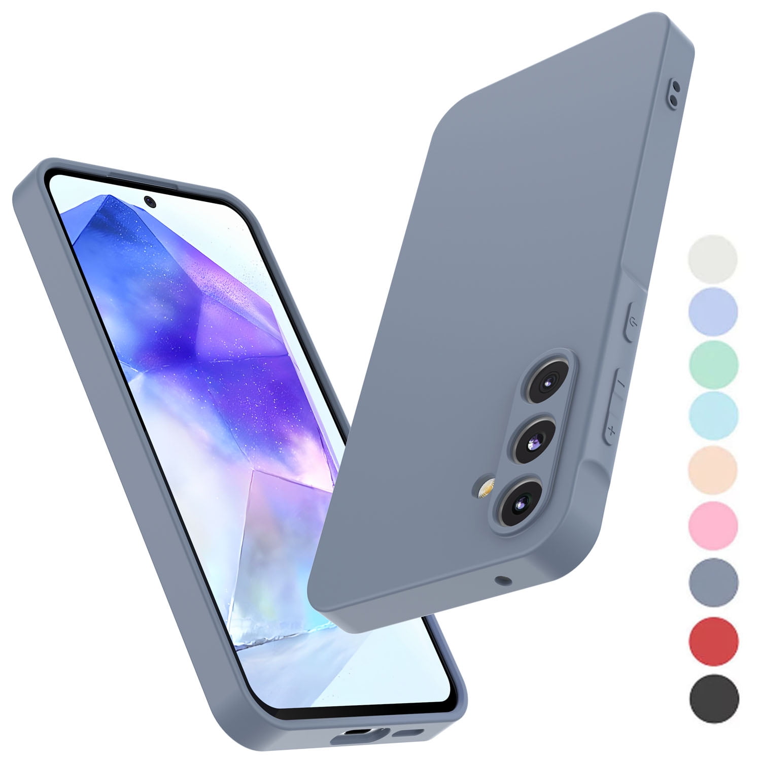 Takfox Silicone Case for Samsung Galaxy A55 5G Case Gel Rubber Full ...