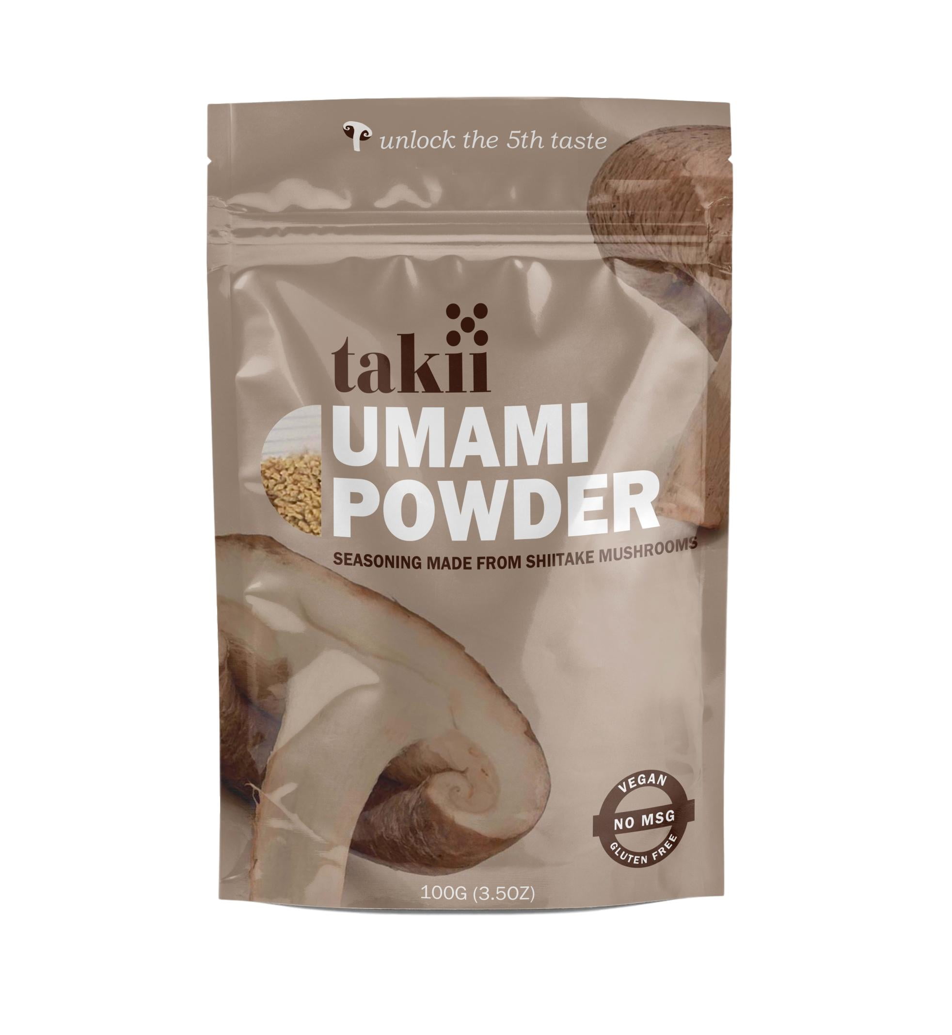 Takii Umami Powder, 3.5 oz. Japanese Spice - Savory Mushroom Seasoning ...
