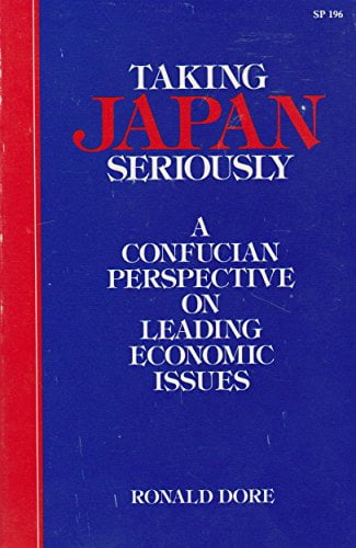 Pre-Owned Taking Japan Seriously (Paperback) 0804714010 9780804714013 ...