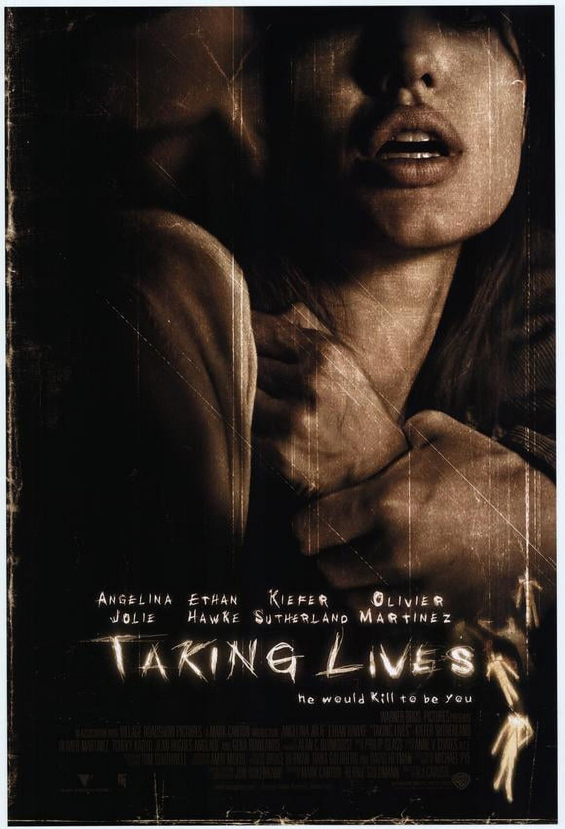 Taking Lives - movie POSTER (Style A) (27" x 40") (2004) - Walmart.com