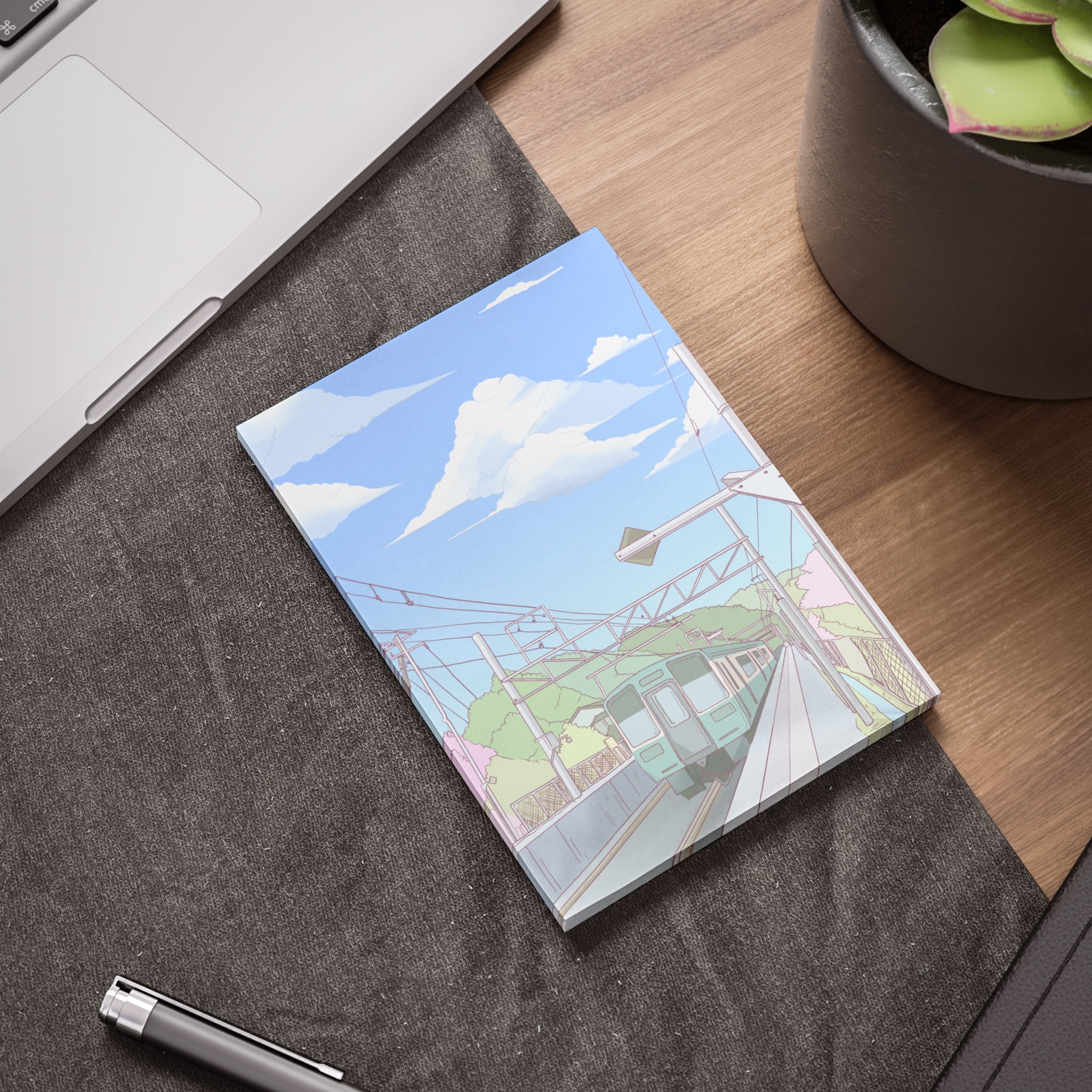 Taking the Train Post-it® Note Pad - Walmart.com