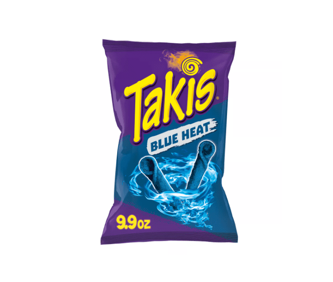 Takis Blue Heat Hot Chili Pepper Rolled Tortilla Chips - Case of 14, 9 ...