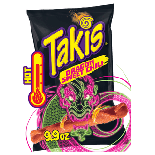 Takis Fuego Stix 9.9 oz Sharing Size Bag, Hot Chili Pepper & Lime Corn ...