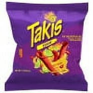 Takis Fuego Duos 3 oz Snack Size Bag, Hot Chili Pepper, Lime ...