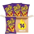 Takis Fuego 14 ct, AIF4 9.9 oz Sharing Size Case, Hot Chili Pepper ...