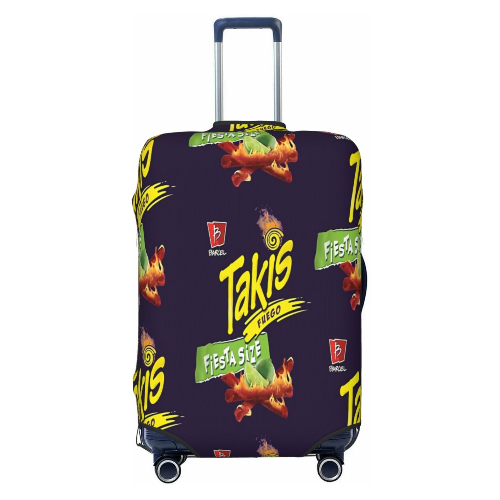 Takis Fuego Fiesta Size Luggage Cover Approved Travel Suitcase ...