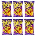 Takis Fuego HOT Chili & Lime Corn Snack: 6 Bags of 9.9 Oz - Walmart.com