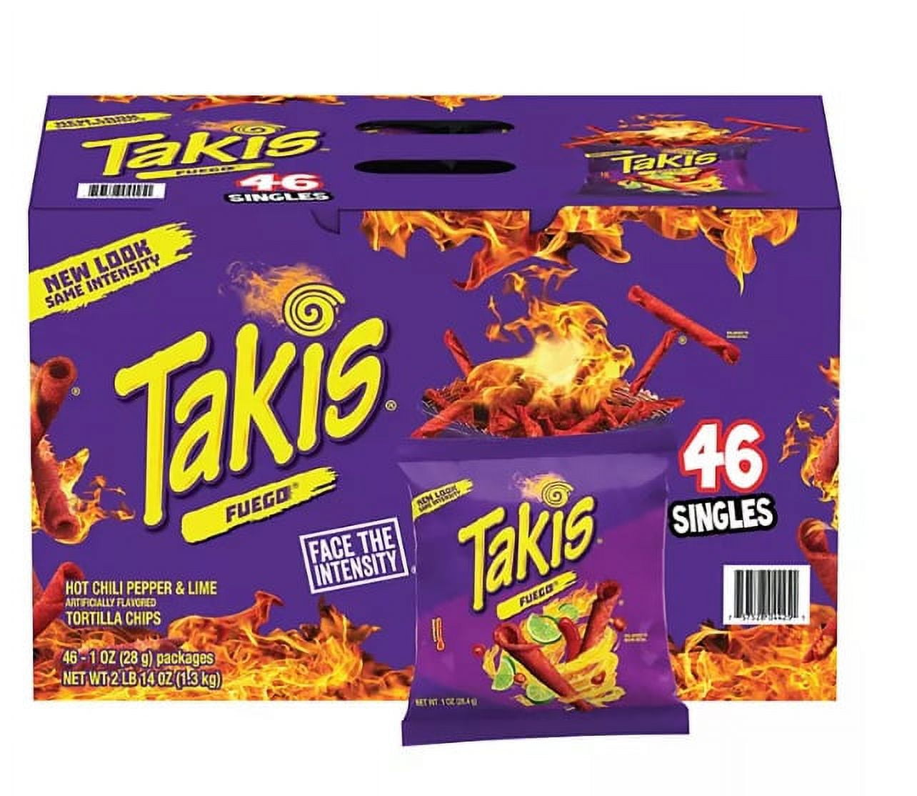 Takis Fuego Rolled Tortilla Chips (1 oz., 46 pk.) - Walmart Business ...