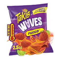 Takis Fuego Duos 3 oz Snack Size Bag, Hot Chili Pepper, Lime ...