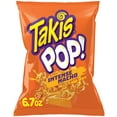 Takis Intense Nacho Pop! 6.7 oz Sharing Size Bag, Cheese Popcorn ...