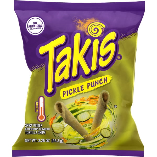 Takis Pickle Punch 3.25 oz Snack Size Bag - Walmart.com