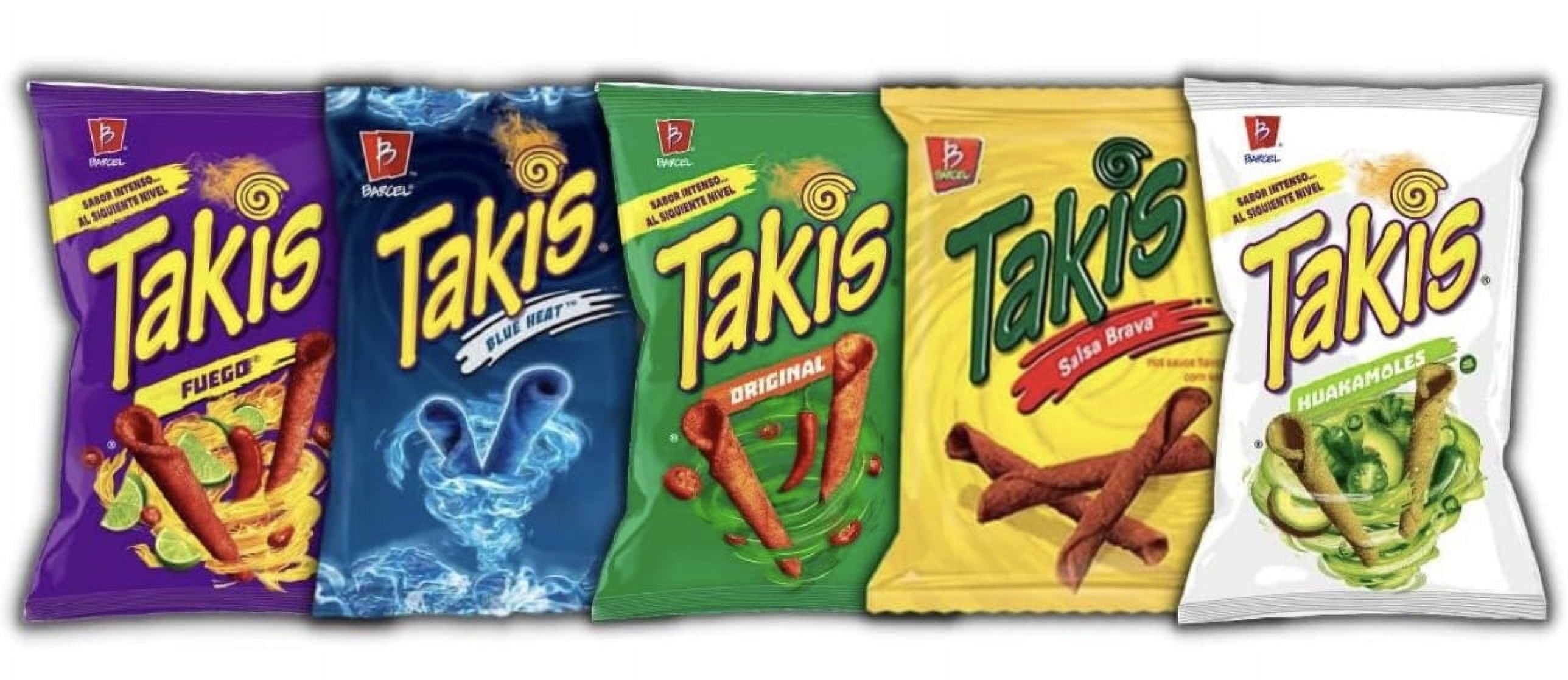 Takis Mix: Fuego | Blue Heat | Original | Salsa Brava | Huakamoles ...