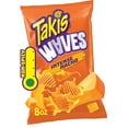 Takis, PACK OF 1 Intense Nacho Waves 8 oz Sharing Size Bag, Cheese Wavy ...