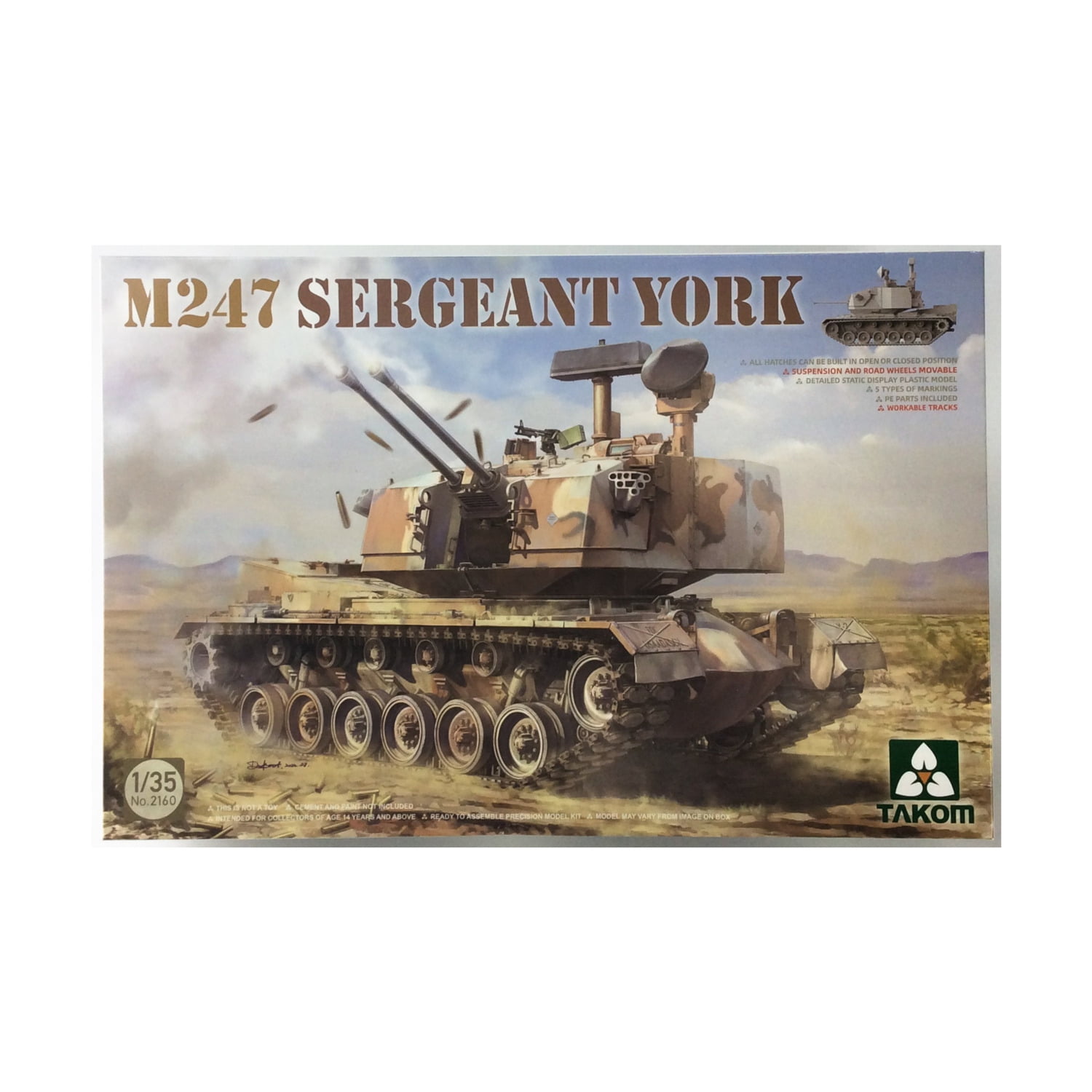 Takom M247 Sergeant York New - Walmart.com