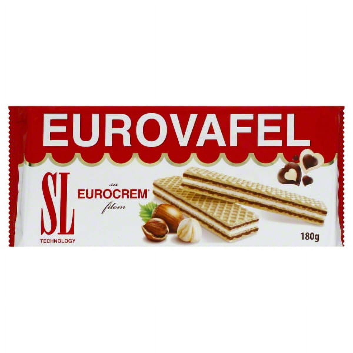 Takovo Eurovafel Eurocrem Wafer, 180g - Walmart.com