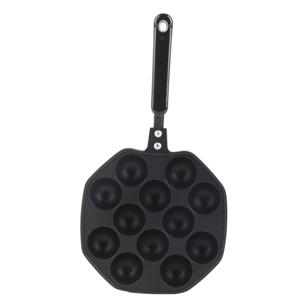 Takoyaki Pan Mini Pancakes Maker Machine 12 Cavities Aluminum NOn stick ...