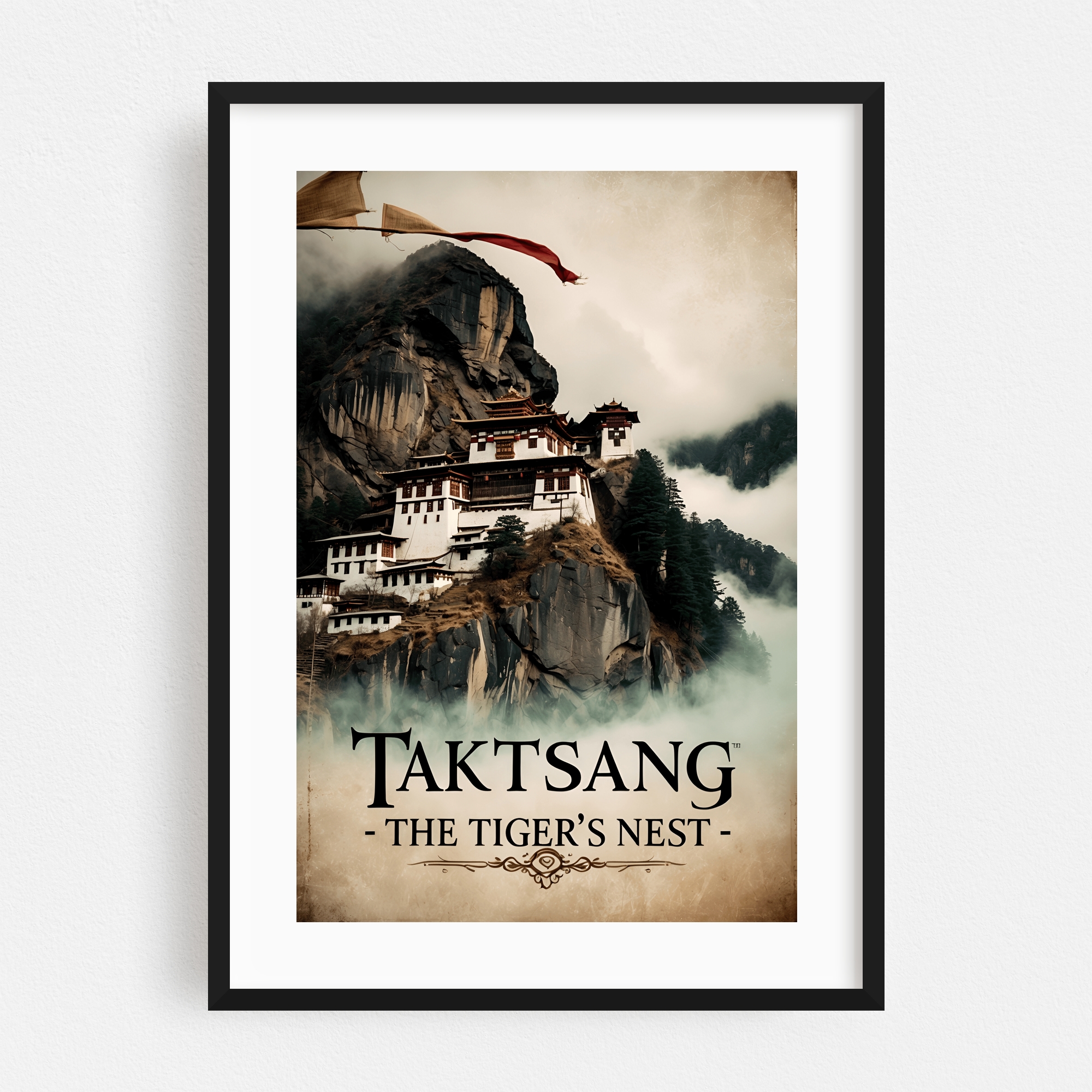 Taktsang Monastery Poster – Bhutan’s Iconic Cliffside Temple - Paro ...