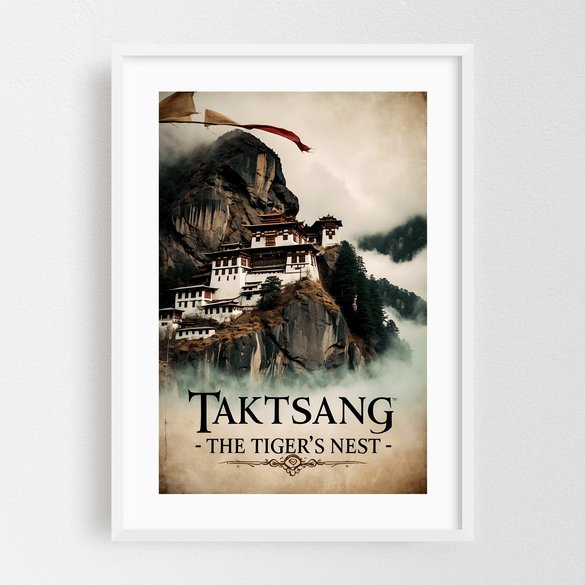 Taktsang Monastery Poster – Bhutan’s Iconic Cliffside Temple - Paro ...