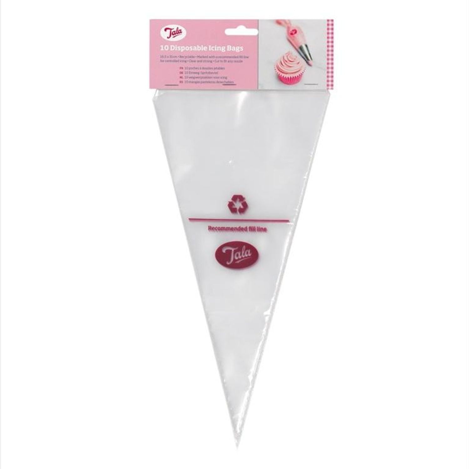 Tala Piping Bag (Pack of 10) - Walmart.com